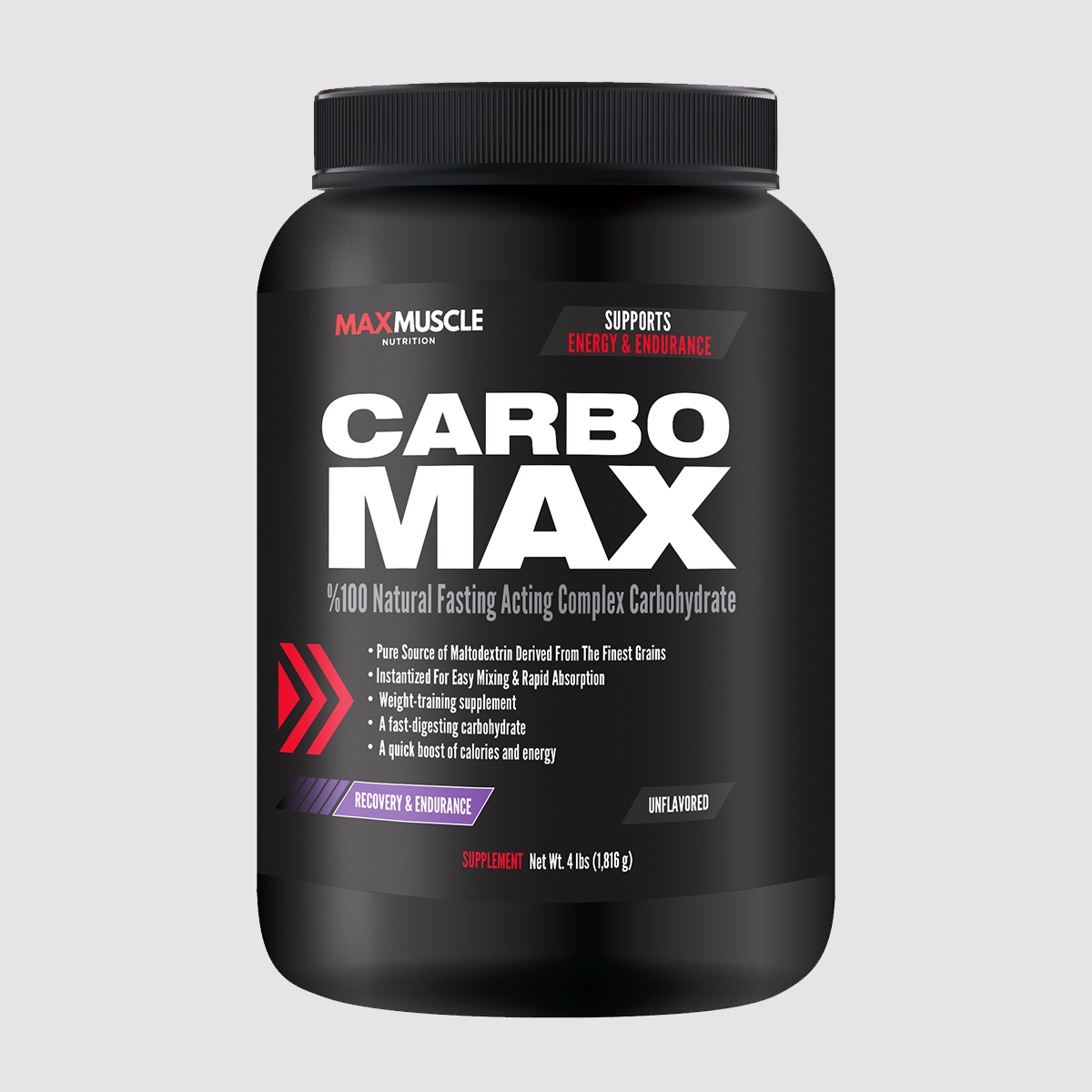 Carbo Max – MAXMUSCLE Nutrition